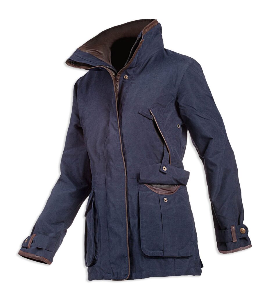 Baleno Ladies Ascot all round 4 Seasons Waterproof Jacket in Navy - Ladds