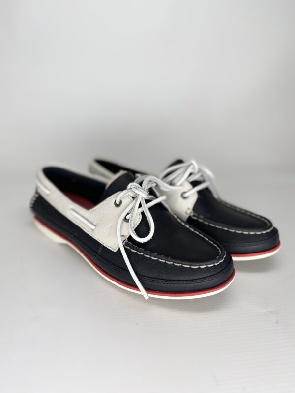 *SALE!* Musto 2016 Ladies Jetto Deck Navy/ White/ Red Shoes - Ladds